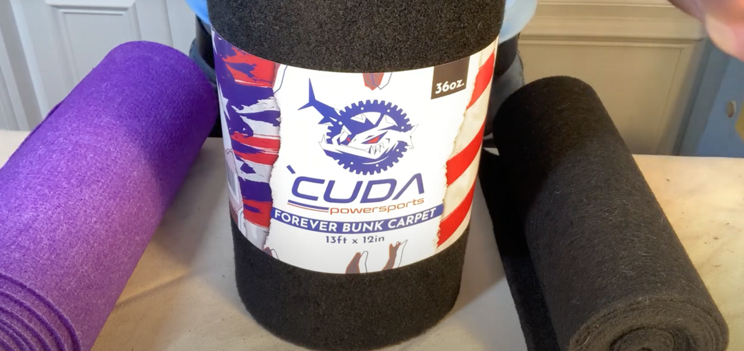 The best and last bunk carpet you'll ever need – 'Cuda Powersports
