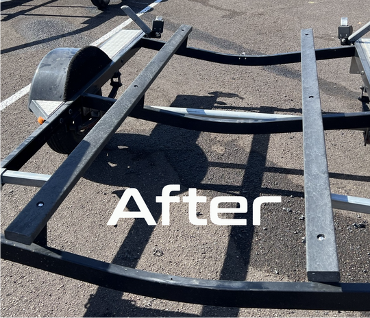 Black FOREVER Bunk Boards - 2X6 - 20 Yr Warranty – 'Cuda Powersports