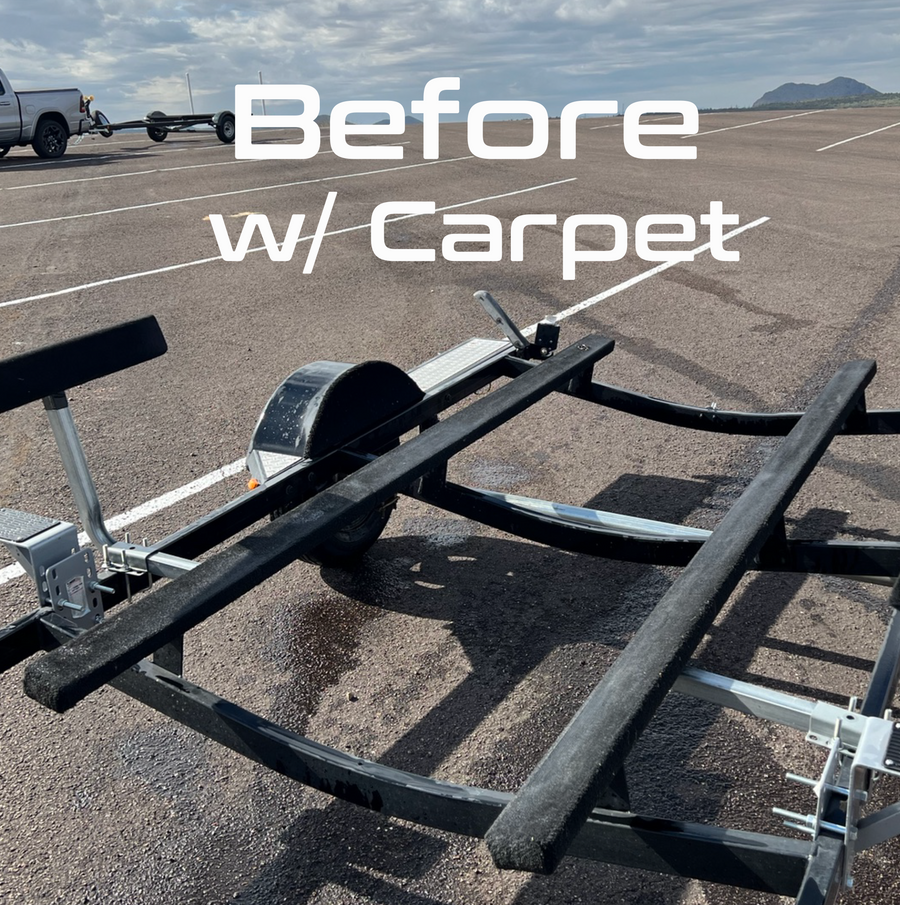 Black FOREVER Bunk Boards - 2X6 - 20 Yr Warranty – 'Cuda Powersports