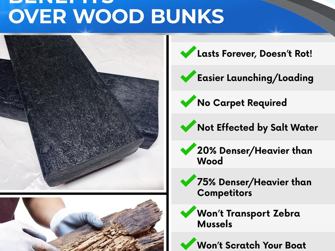 Boat Trailer Bunk Boards (Wood & Composite) | ’Cuda Powersports – 'Cuda ...