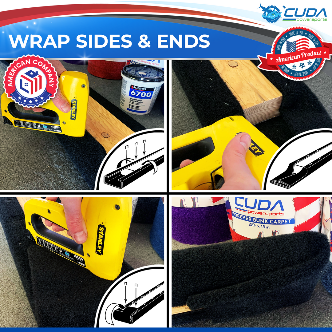 Bunk Carpet Install Kit - Quart – 'Cuda Powersports